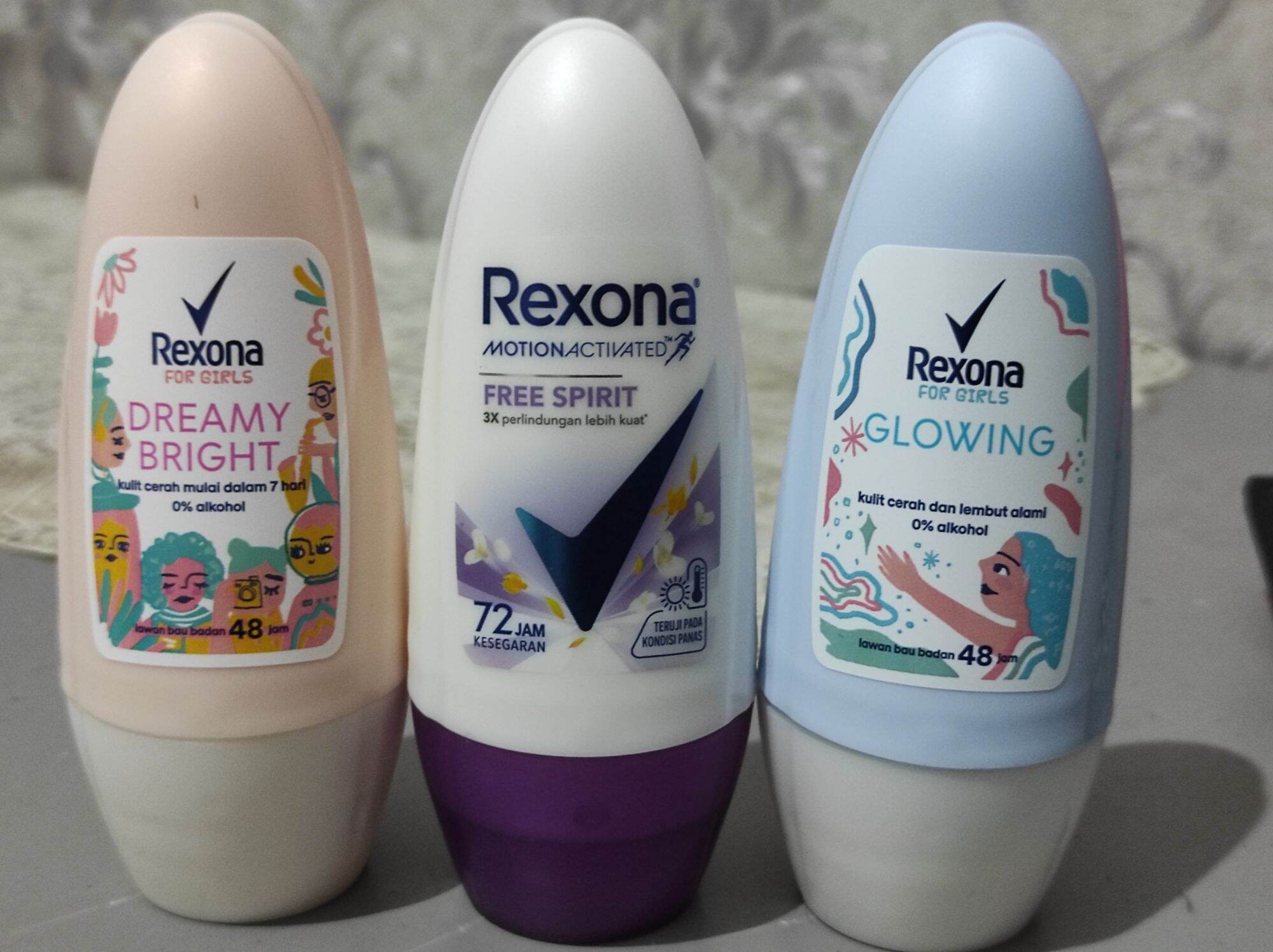REXONA Deodorant Roll On 45ml all varian | Lazada Indonesia