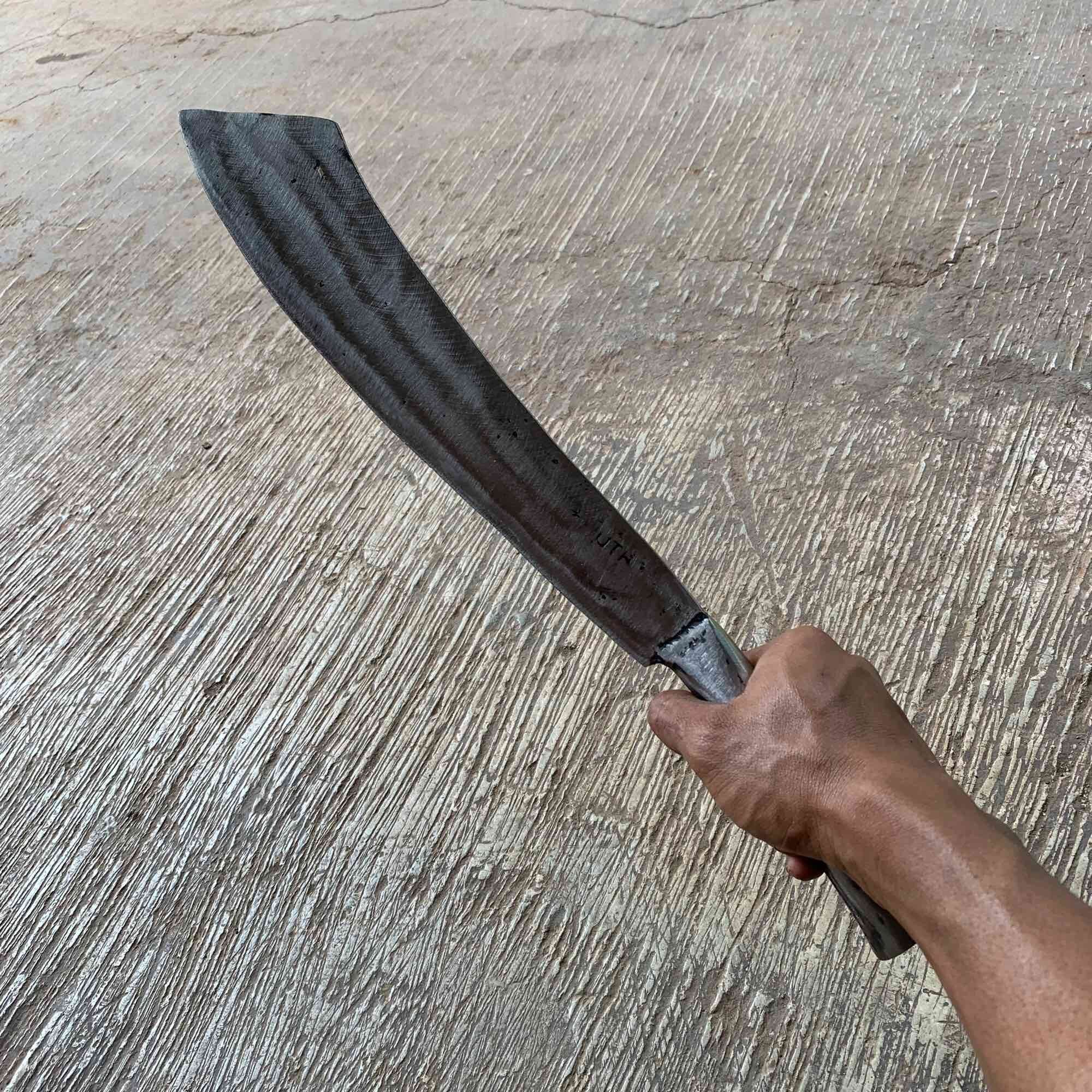 Golok potong belah kayu - golok bladog baja super tajam - Pisau besar ...
