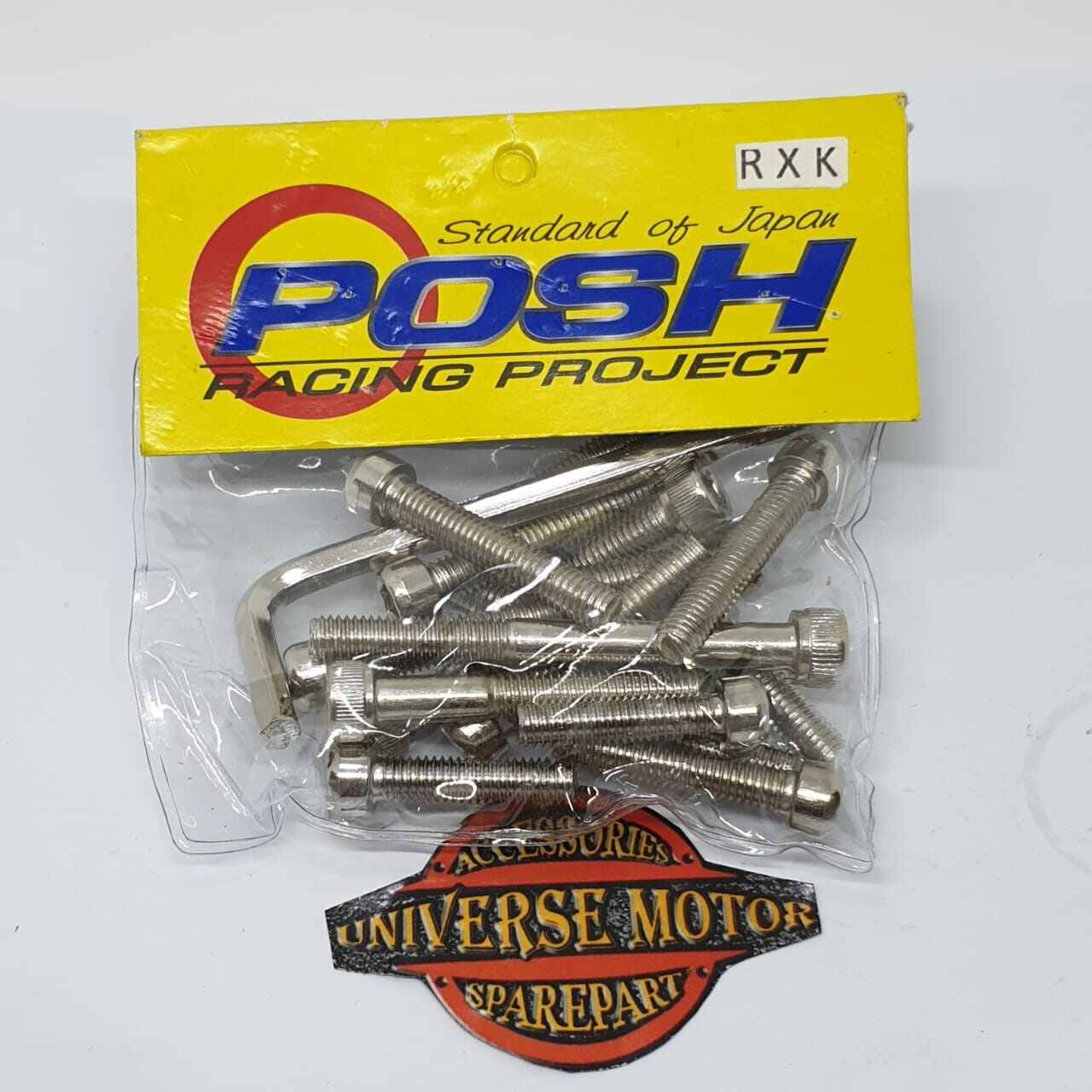 BAUT BLOK MESIN RXKING KANAN KIRI MAGNET KOPLING BAUT BAK KOPLING RXK ...