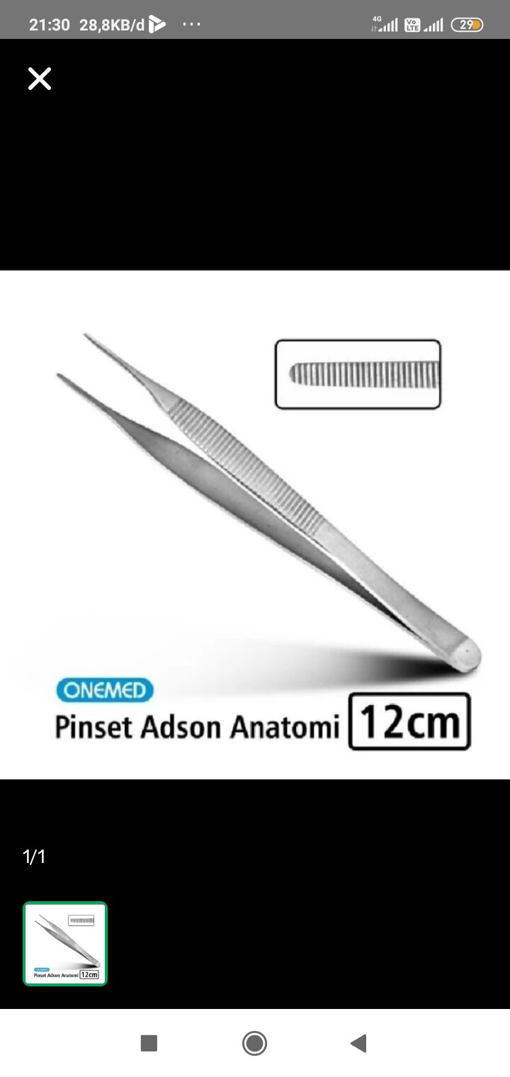pinset anatomi adson 12cm | Lazada Indonesia