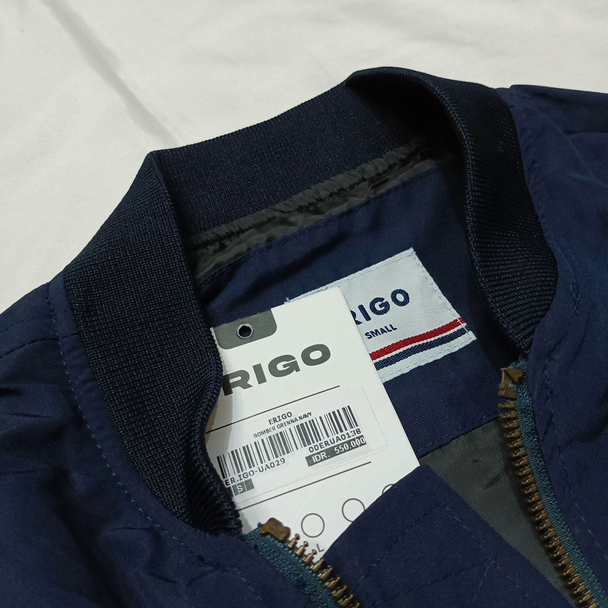 bomber jacket - erigo / grenna | navy | Lazada Indonesia