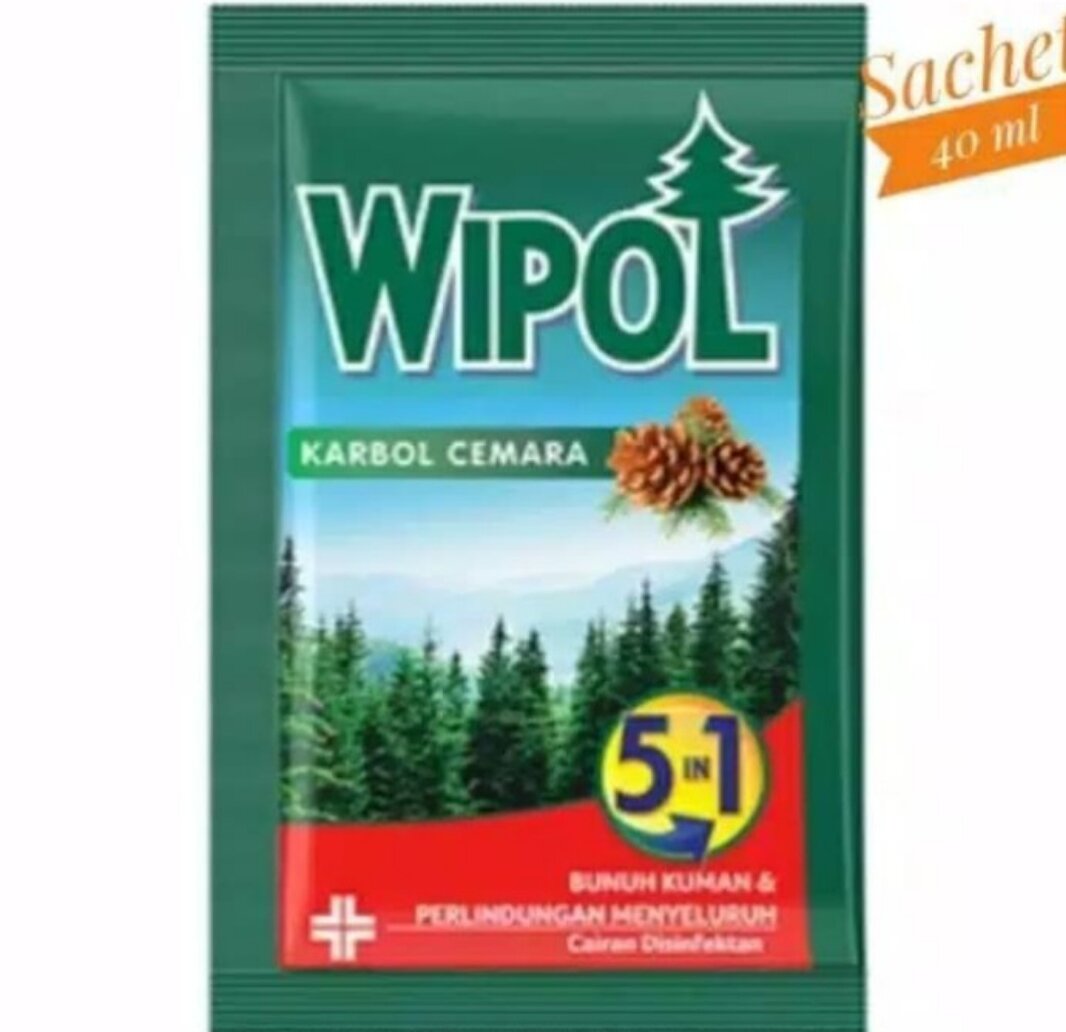 WIPOL SACHET KARBOL 1 RENCENG ISI 6 SACHET | Lazada Indonesia