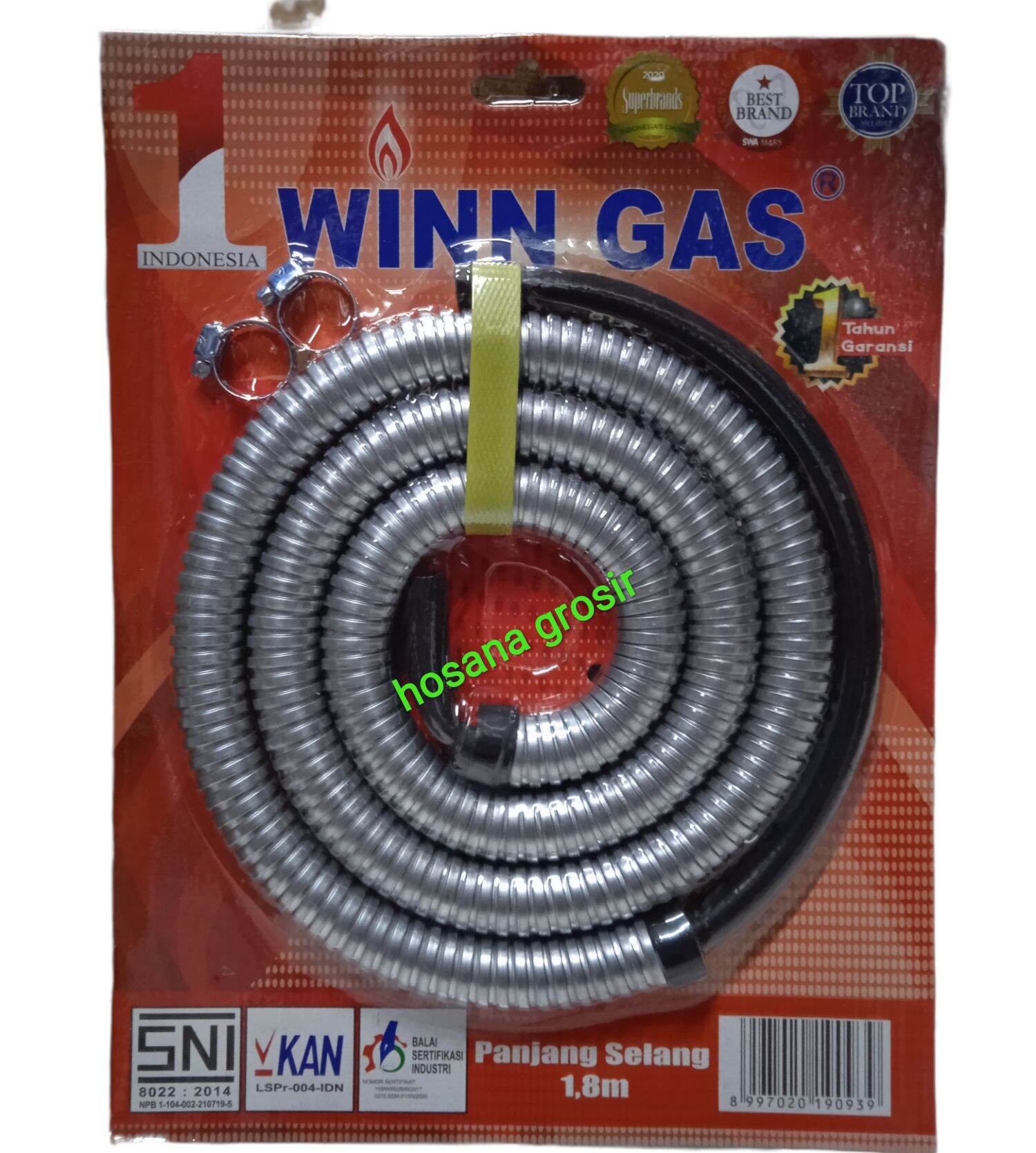 SELANG GAS WIN / SELANG GAS FLEKSIBEL / SELANG GAS BAGUS | Lazada Indonesia