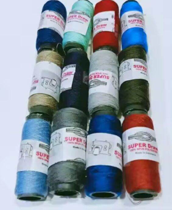 Benang Jahit Rol Tebal Isi 12 Pcs Lazada Indonesia