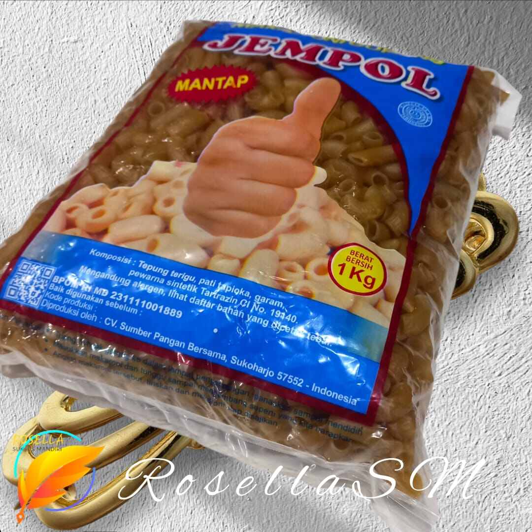 CAP JEMPOL MAKARONI GORENG MENTAH 1 KG | Lazada Indonesia