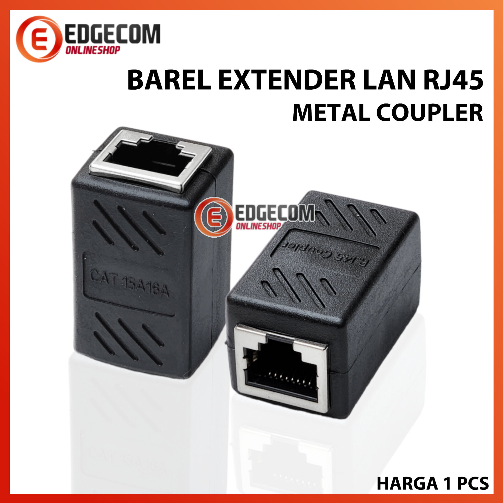 Konektor / Barel UTP RJ45 Coupler Sambungan Kabel Lan Cat5e Cat6 1PCS | Lazada Indonesia