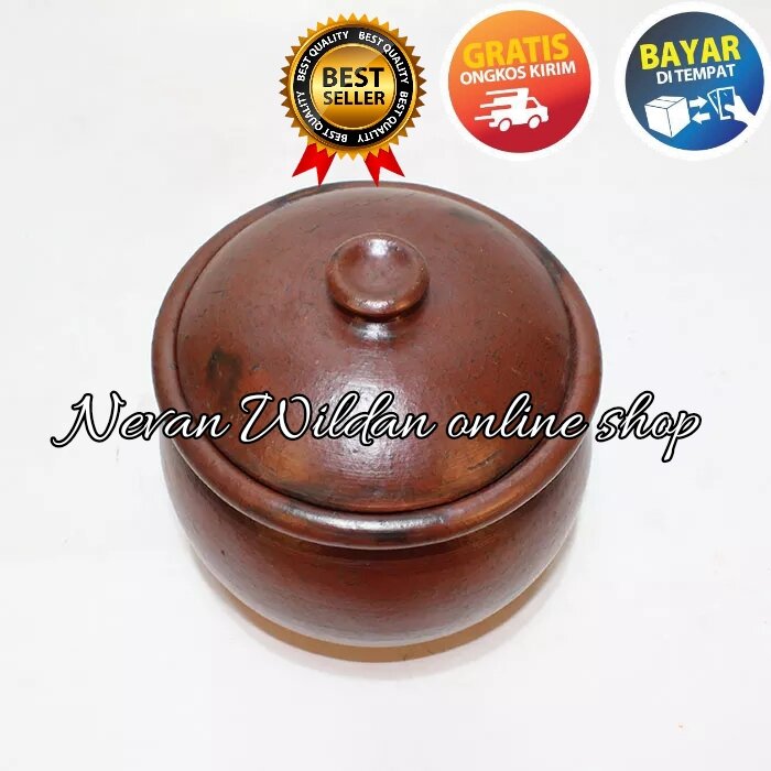 KENDIL BUBUR D18 $ | KENDIL NASI LIWET | KENDIL TANAH LIAT | KENDIL ...