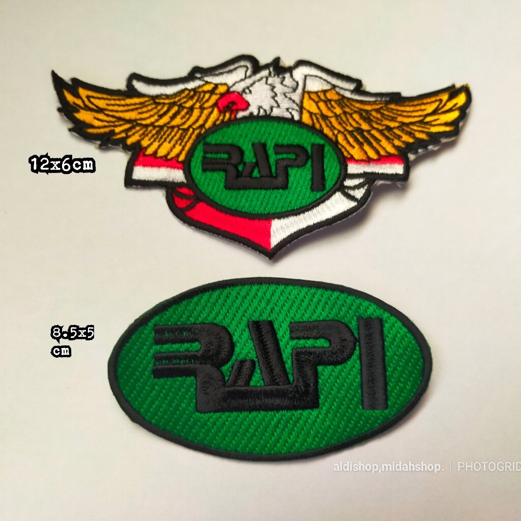 LOGO BORDIR RAPI OVAL DAN SAYAP | Lazada Indonesia