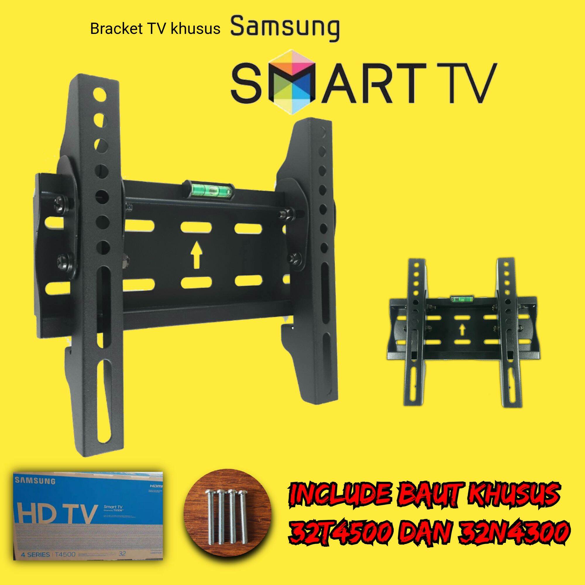 Bracket TV SAMSUNG Smart TV 32T4500 dan 32N4300 | Lazada Indonesia