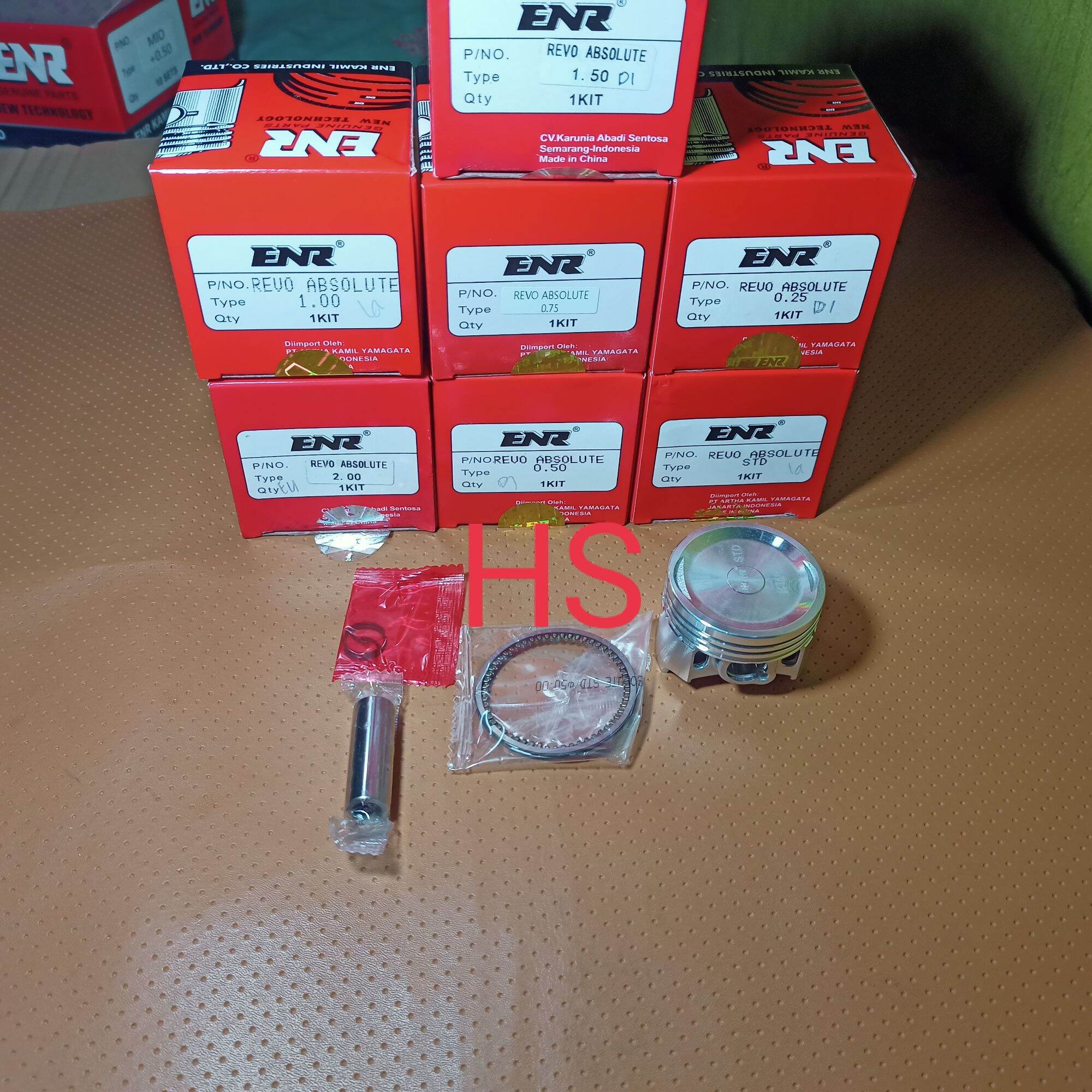 PISTON KIT SET HONDA REVO ABSOLUTE UKURAN STD, 50,100,150,200 | Lazada ...