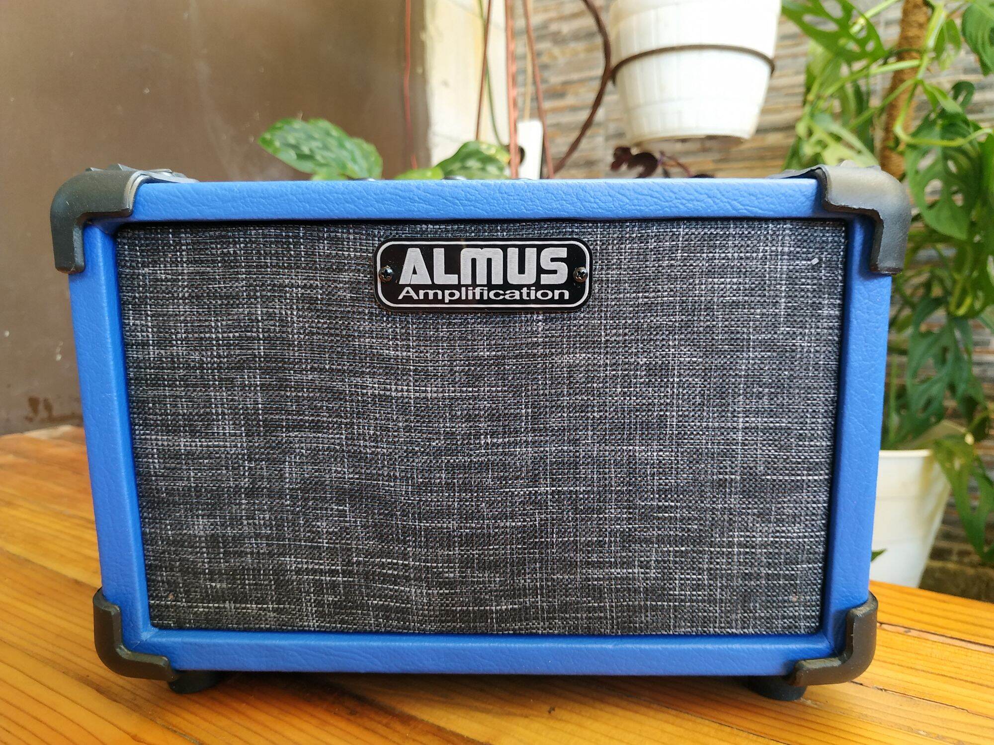 Ampli Gitar Almus Blue Edition sdh ada efek dstrsi | Lazada Indonesia