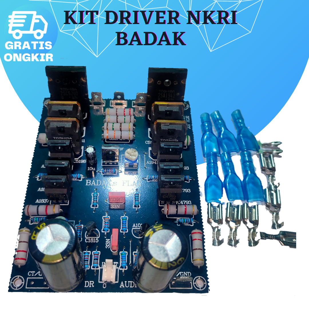 Kit Driver Power Amplifier NKRI BADAK | Lazada Indonesia