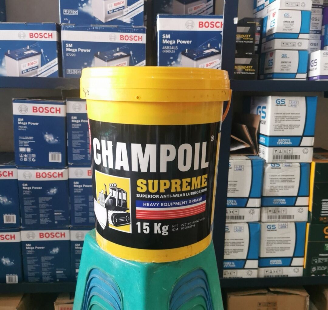 PELUMAS MINYAK GEMUK/GREASE CHAMPOIL CHASIS SUPER 15KG | Lazada Indonesia