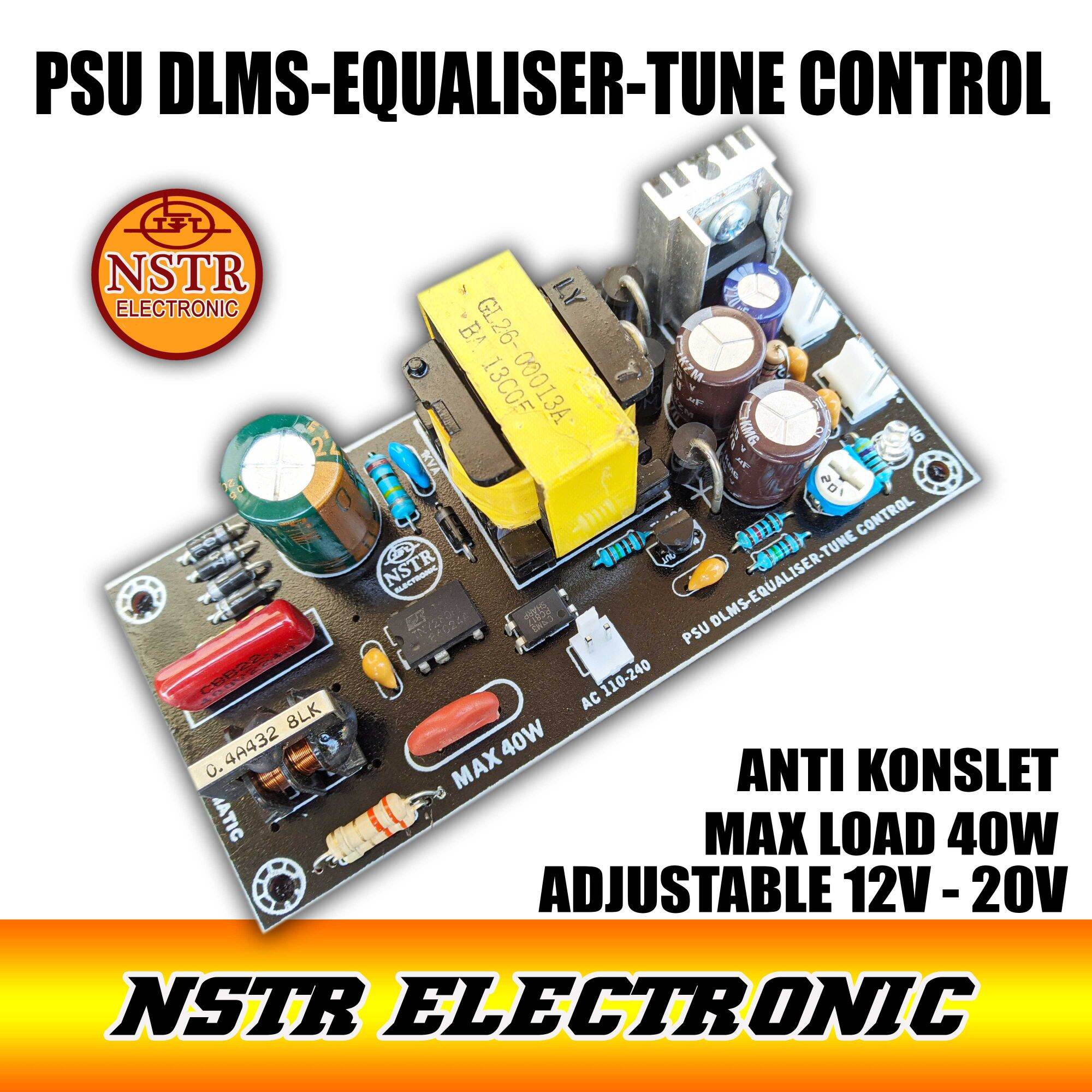 power suply mixer equaliser dlms tune control | Lazada Indonesia