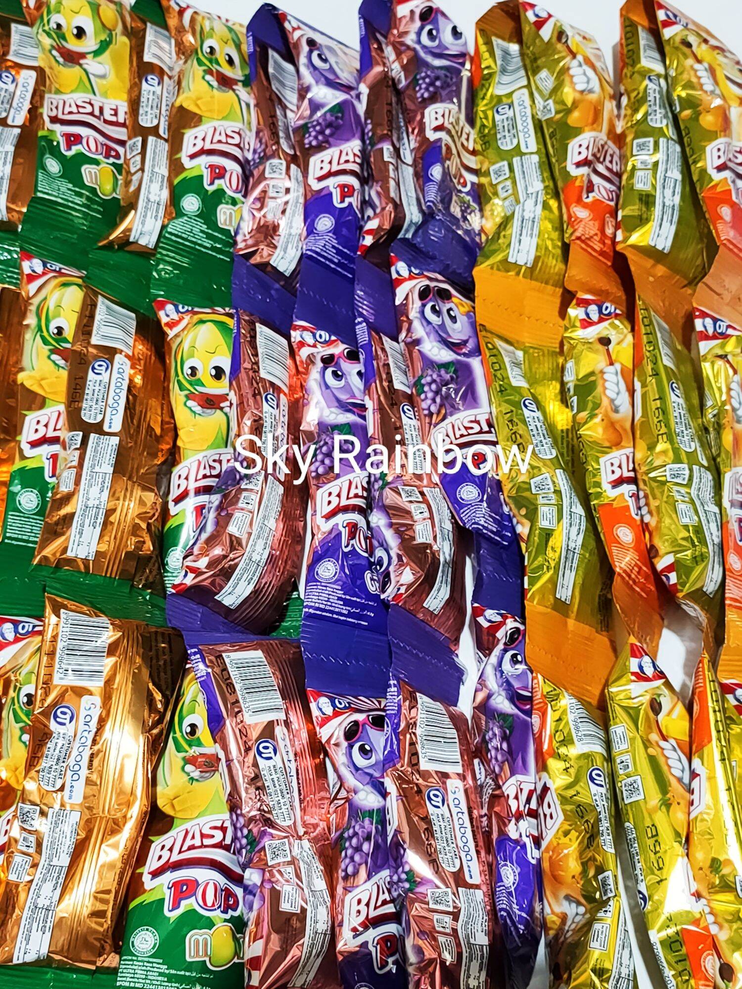 Permen Blaster Pop renceng isi 12 pcs | Lazada Indonesia
