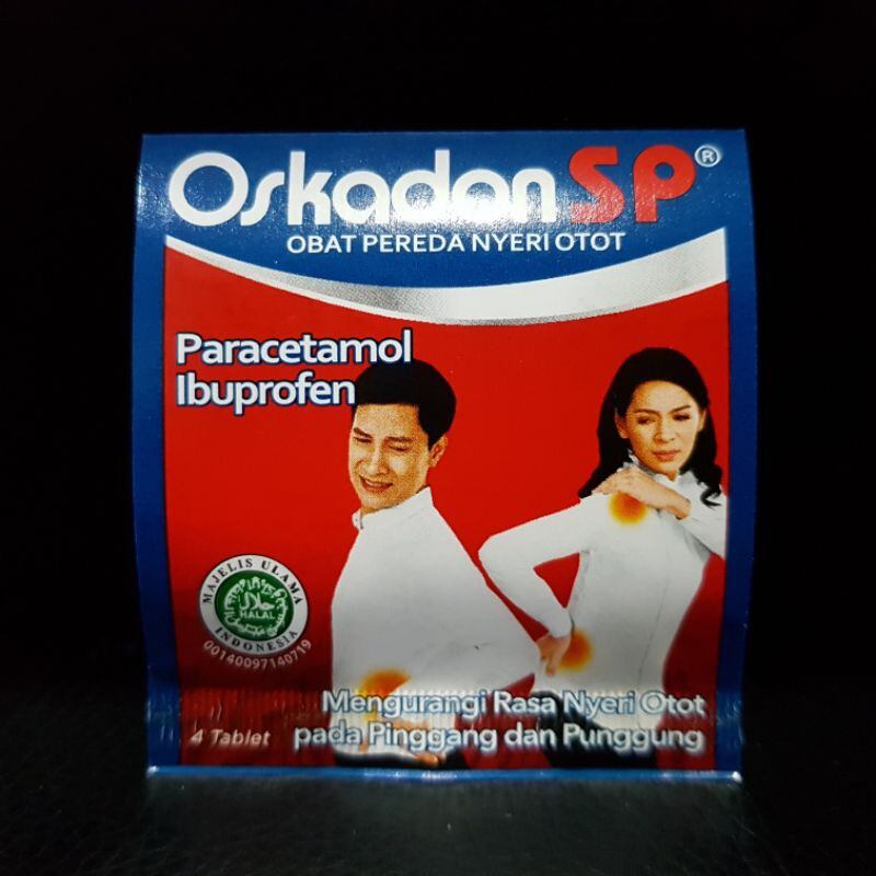 OSKADON SP 4 TABLET OBAT PEREDA NYERI OTOT | Lazada Indonesia