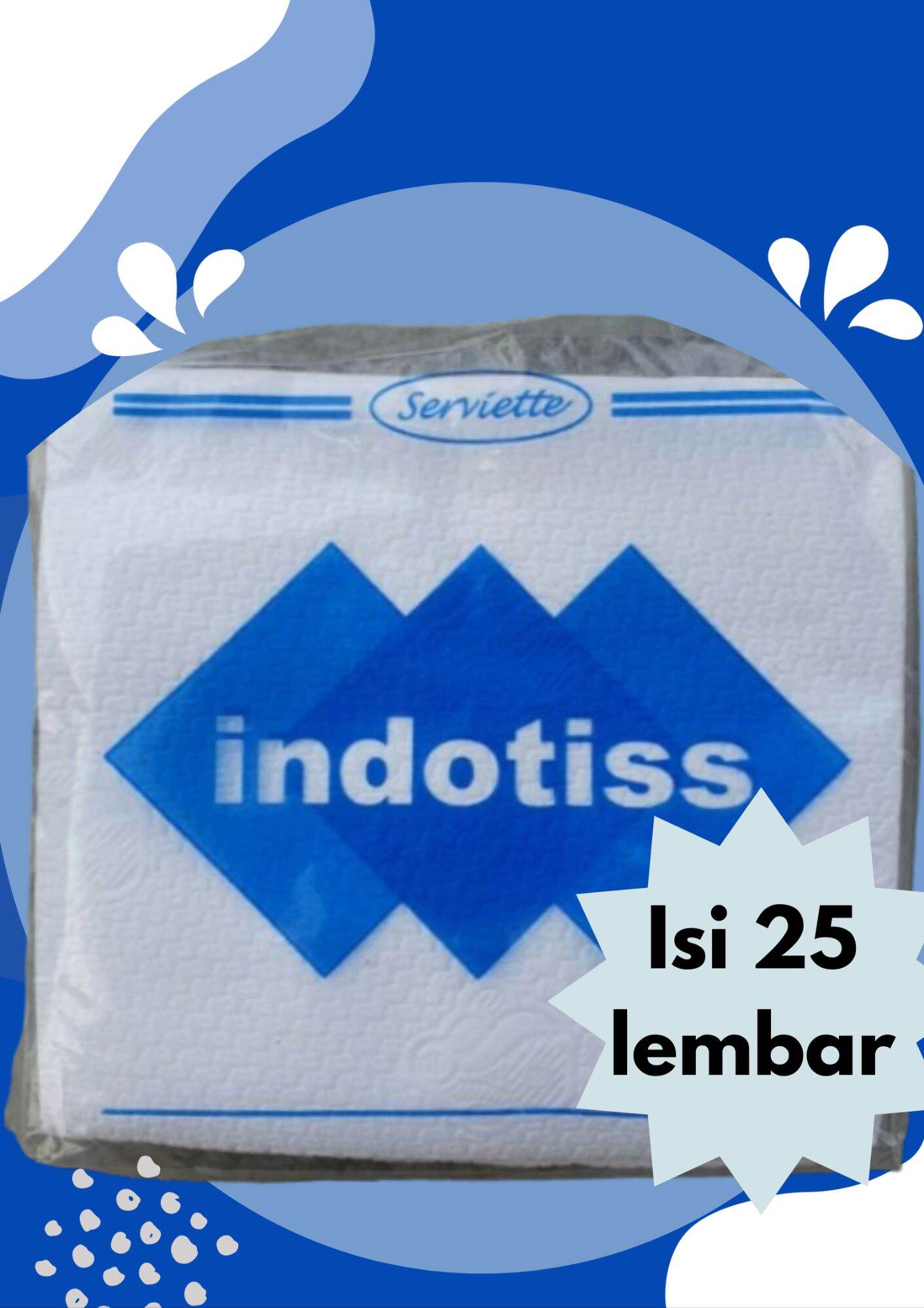Tisu makan isi 25 lembar | Lazada Indonesia