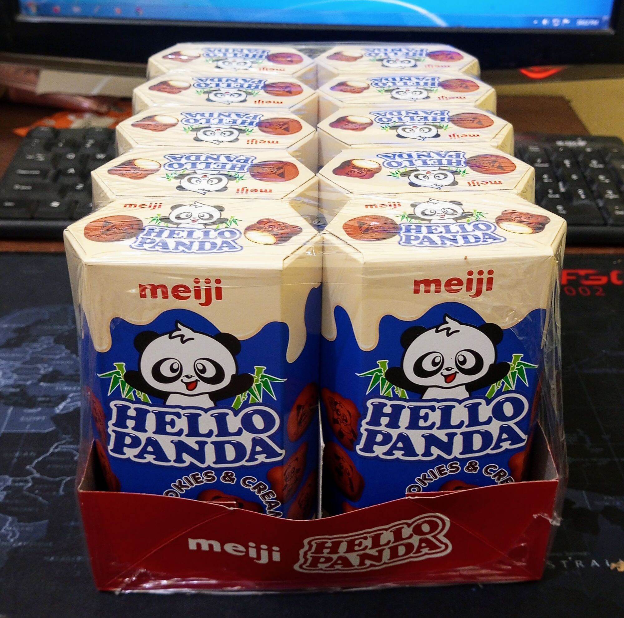 Hello Panda Biskuit Meiji 42gr ( 1 Box isi 10 pcs ) | Lazada Indonesia
