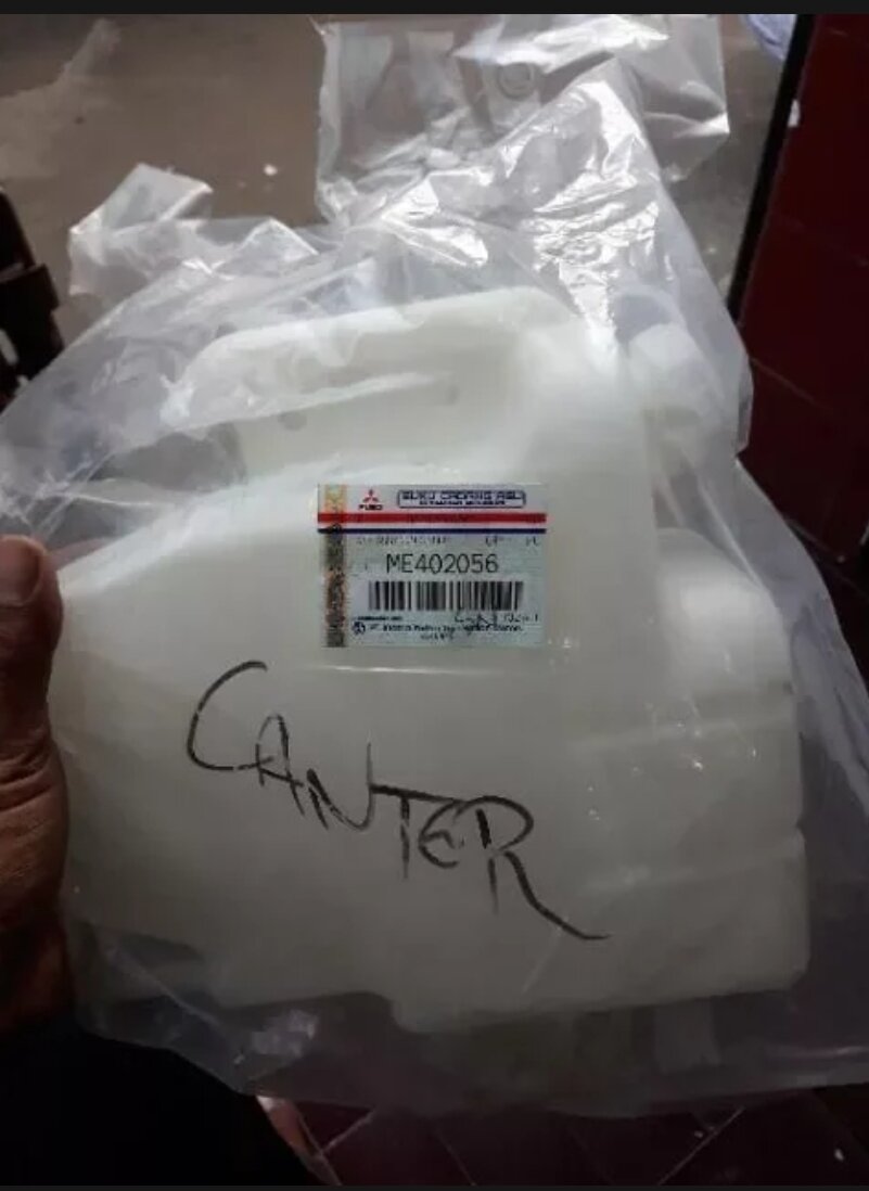 tabung air cadangan radiator canter turbo asli original KTB | Lazada ...