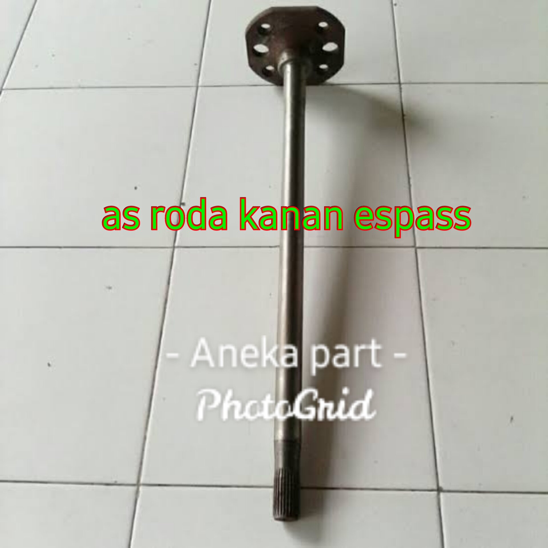 as roda belakang kanan stik as kanan pendek daihatsu espass s91 ...