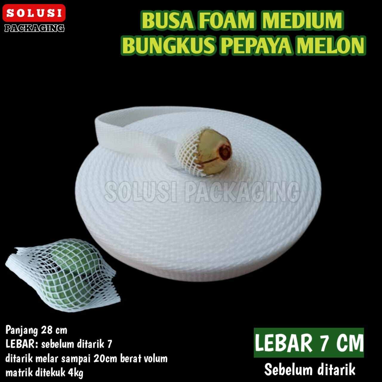 BUSA APEL MANGGA PEPAYA FOAM NET BESAR JARING BUNGKUS BUAH POLYNET ...