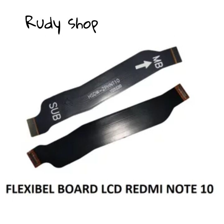 Flexible Ui Xiaomi Redmi note 10 4G Main Board Fleksibel Tengah ...