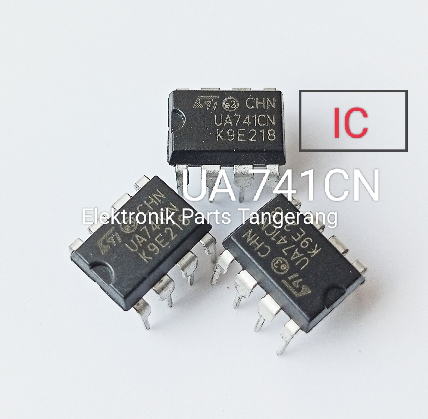 IC UA741 ST ASLI IC UA741CN ORIGINAL TRANSISTOR UA741 IC UA 741 IC UA ...