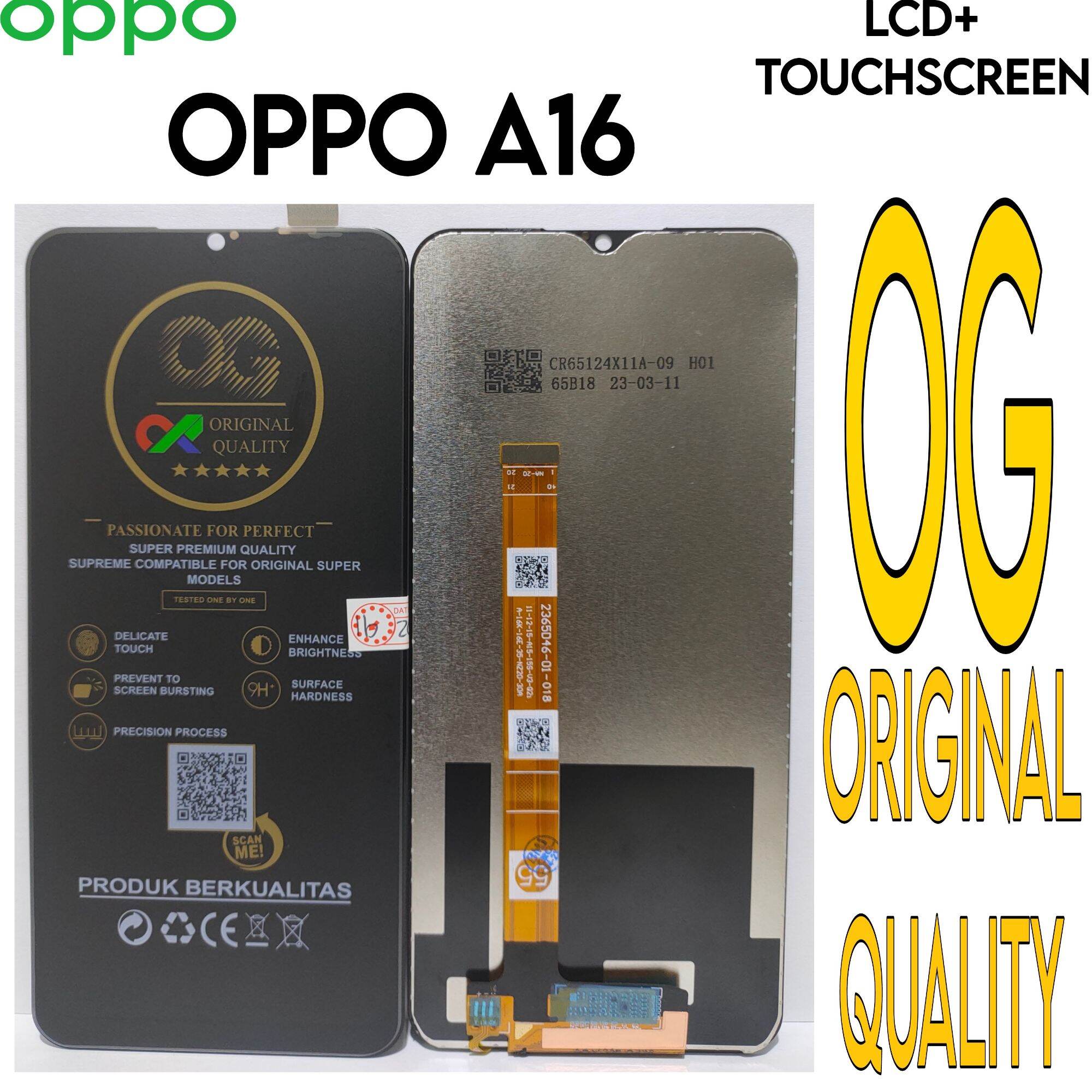 LCD+ TOUCHSCREEN OPPO A16 ORIGINAL QUALITY SUPER FULLSET | Lazada Indonesia