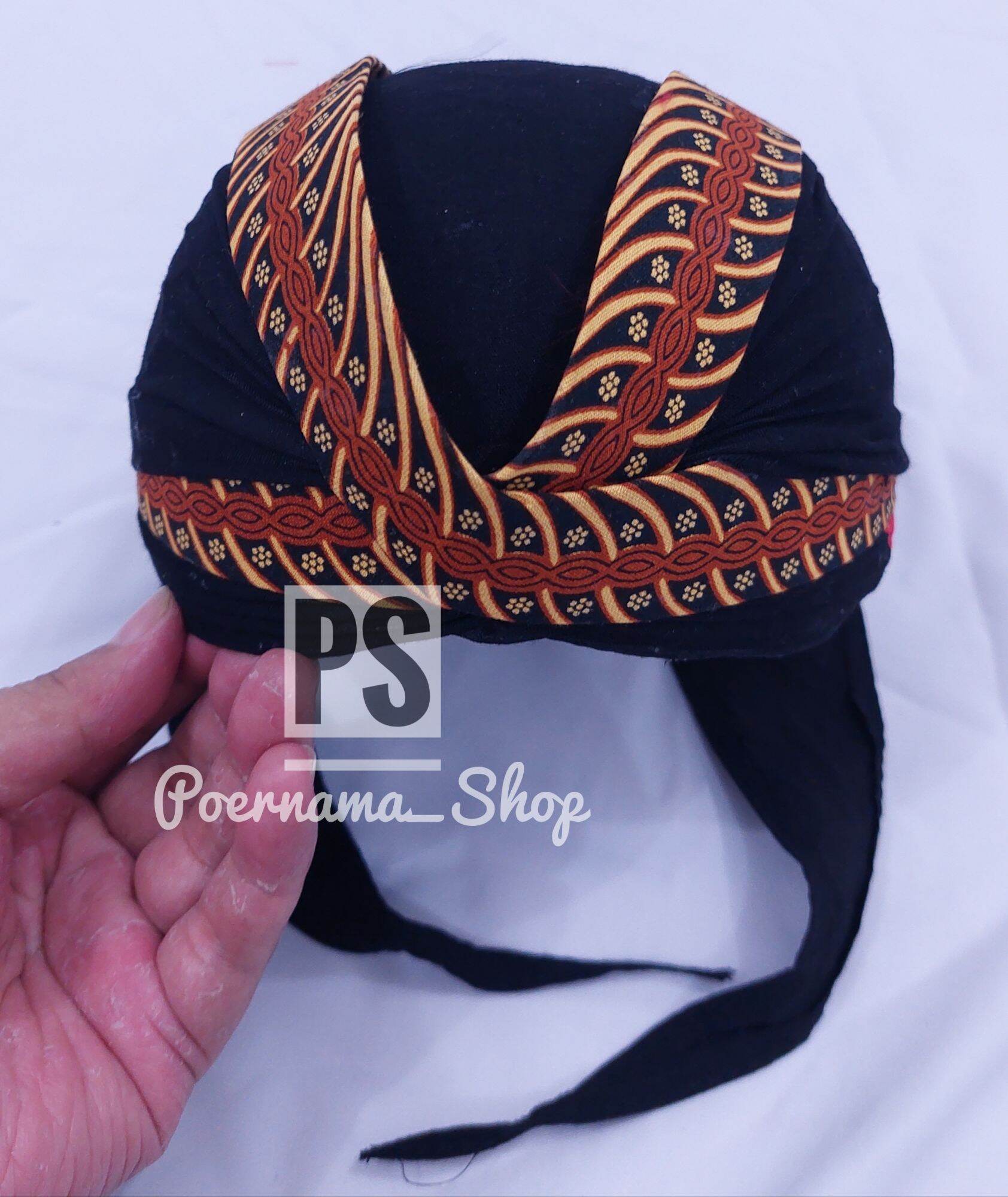 BLANGKON JOGJA SLIWIR MOTIF SAMURAI PUTIH BLANGKON JOGJA ADAT JAWA ...