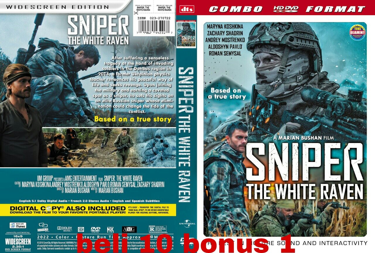 Kaset Dvd Film Action 2022: SNIPER THE WHITE RAVEN | Lazada Indonesia
