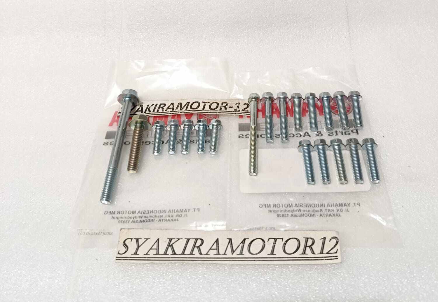 BAUT BLOK CVT + BAUT TUTUP COVER CVT YAMAHA [ 5TL + 5MX ] NOUVO Z NOUVO ...
