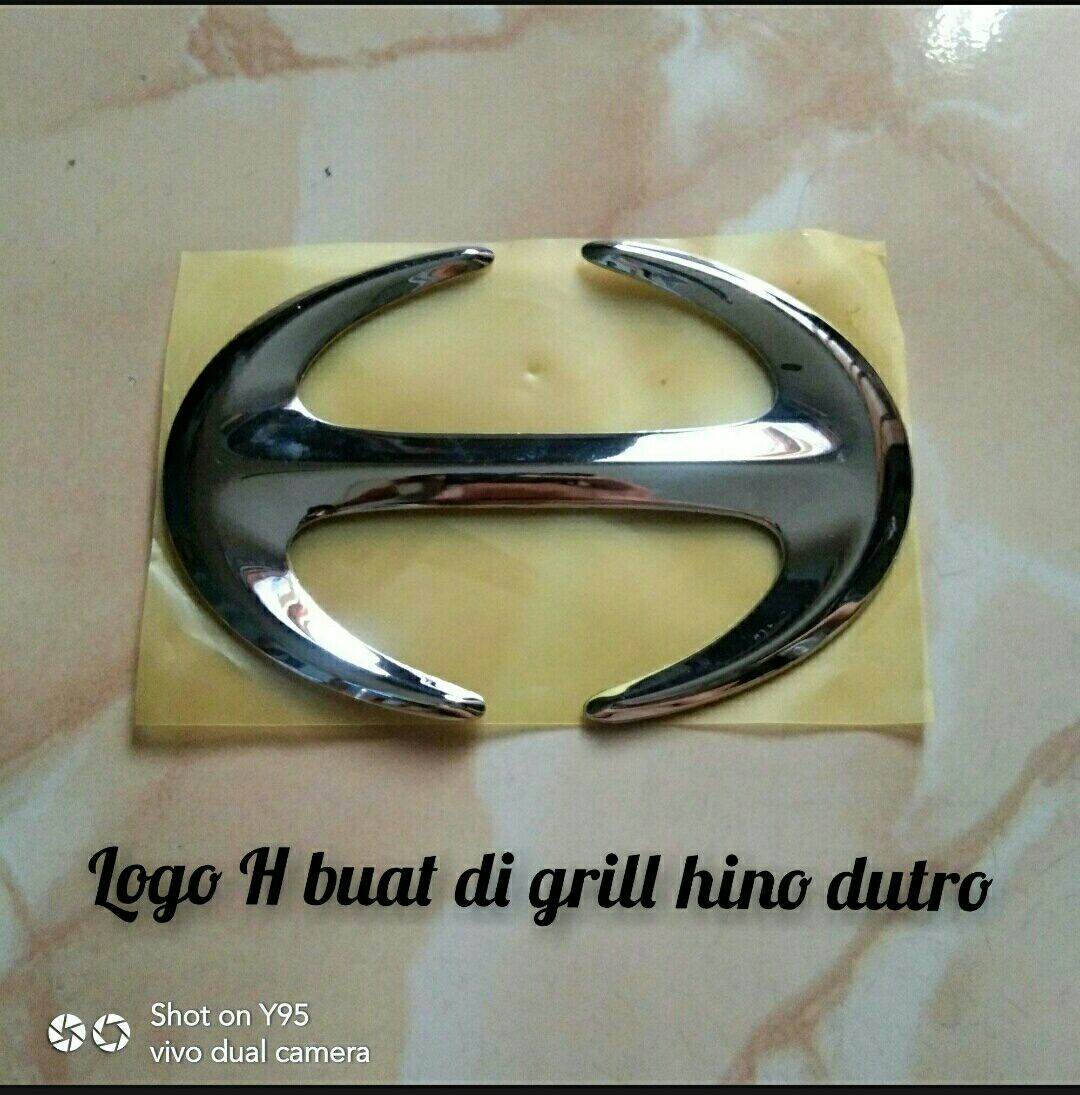 LOGO H / LAMBANG H UNTUK DI GRILL MOBIL HINO DUTRO / HINO 300 ORIGINAL ...