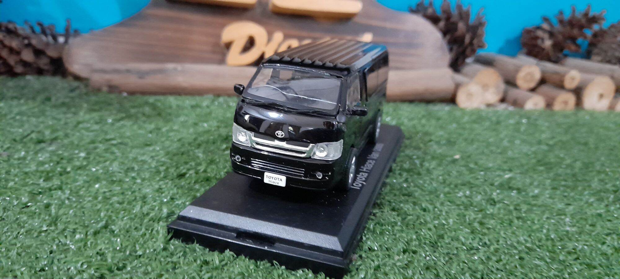 Diecast Miniatur Toyota Hiace hitam skala 1:43 | Lazada Indonesia