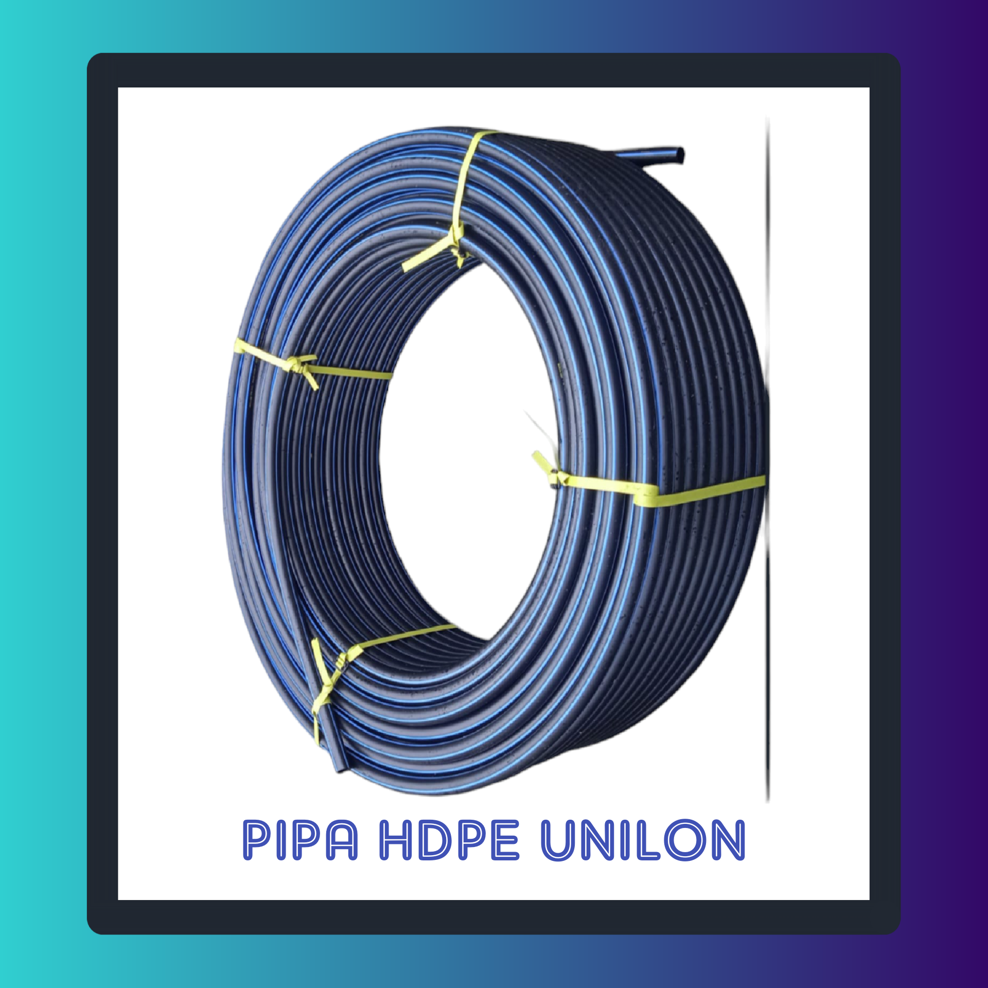 pipa hdpe unilon 1/2 inch atau 20mm pn 12,5 panjang 200meter | Lazada ...
