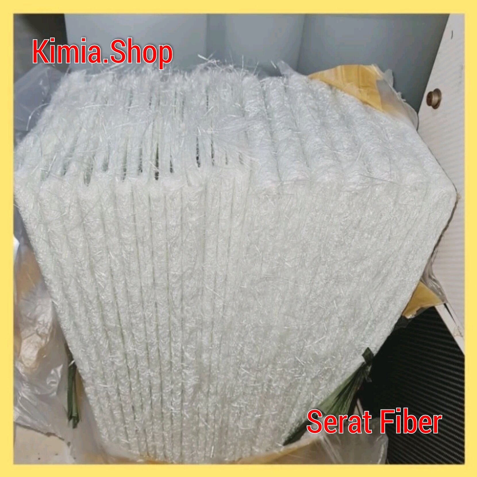 FIBERGLASS MAT / FIBER MAT / SERAT FIBER 1 KG | Lazada Indonesia