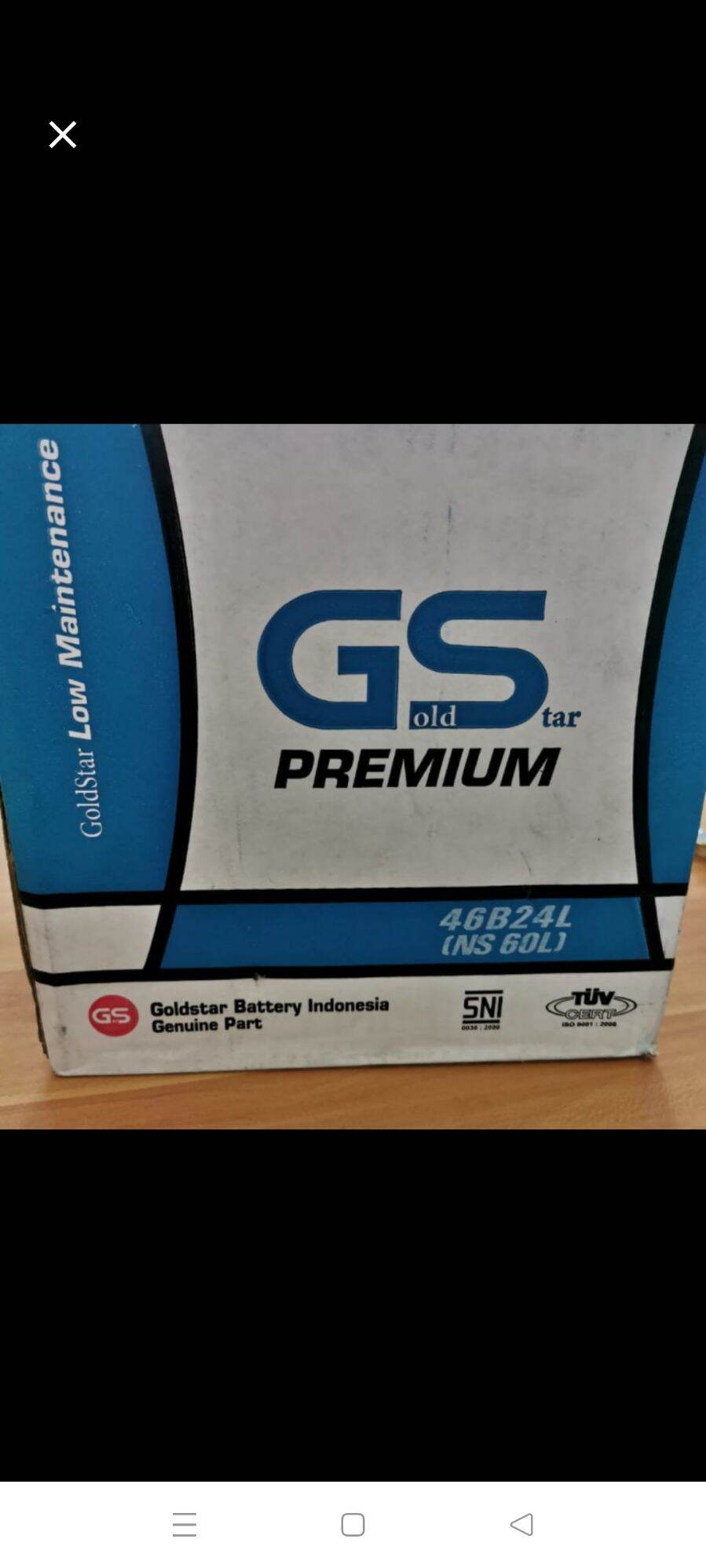 Aki Livina/ GS NS60L Goldstar Premium/ 12v45AH/ Aki Ertiga | Lazada ...