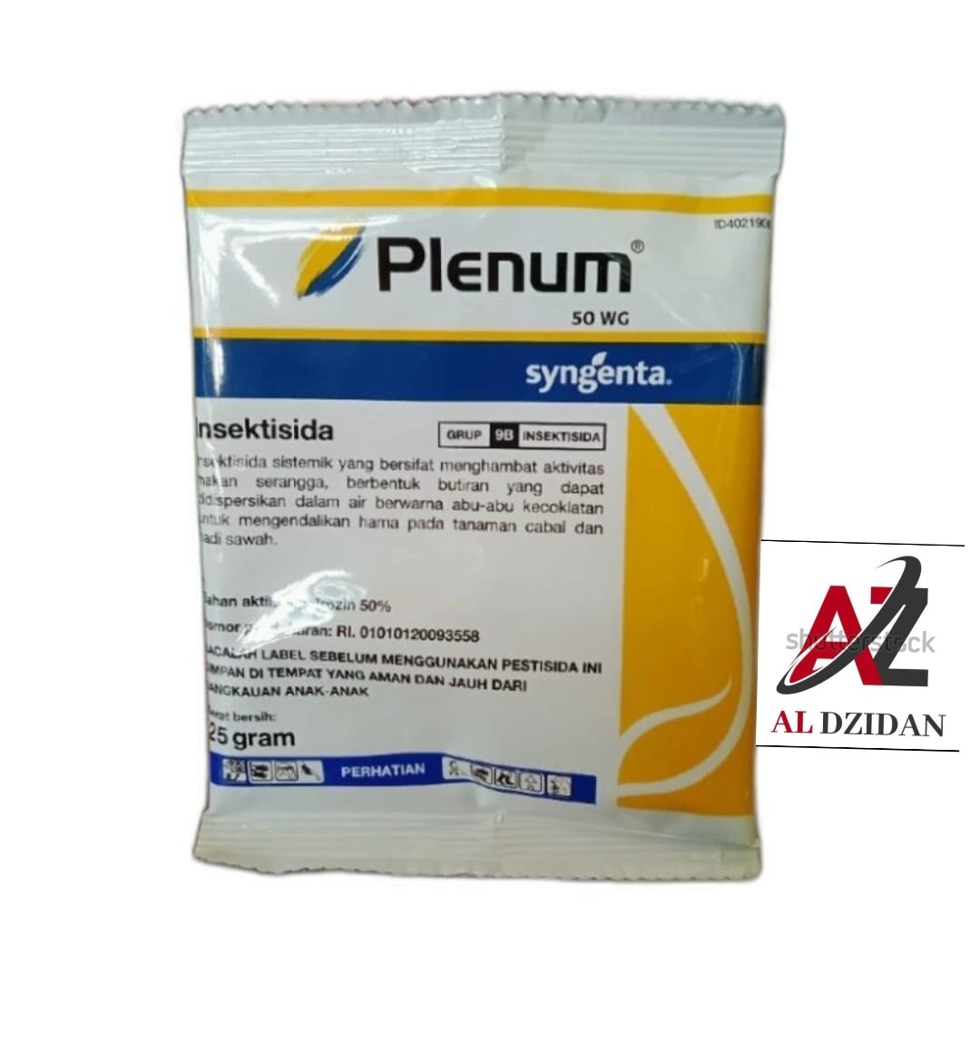 INSEKTISIDA PLENUM 50 WG .ISI KEMASAN 25 GR . OBAT PEMBASMI HAMA WERENG ...