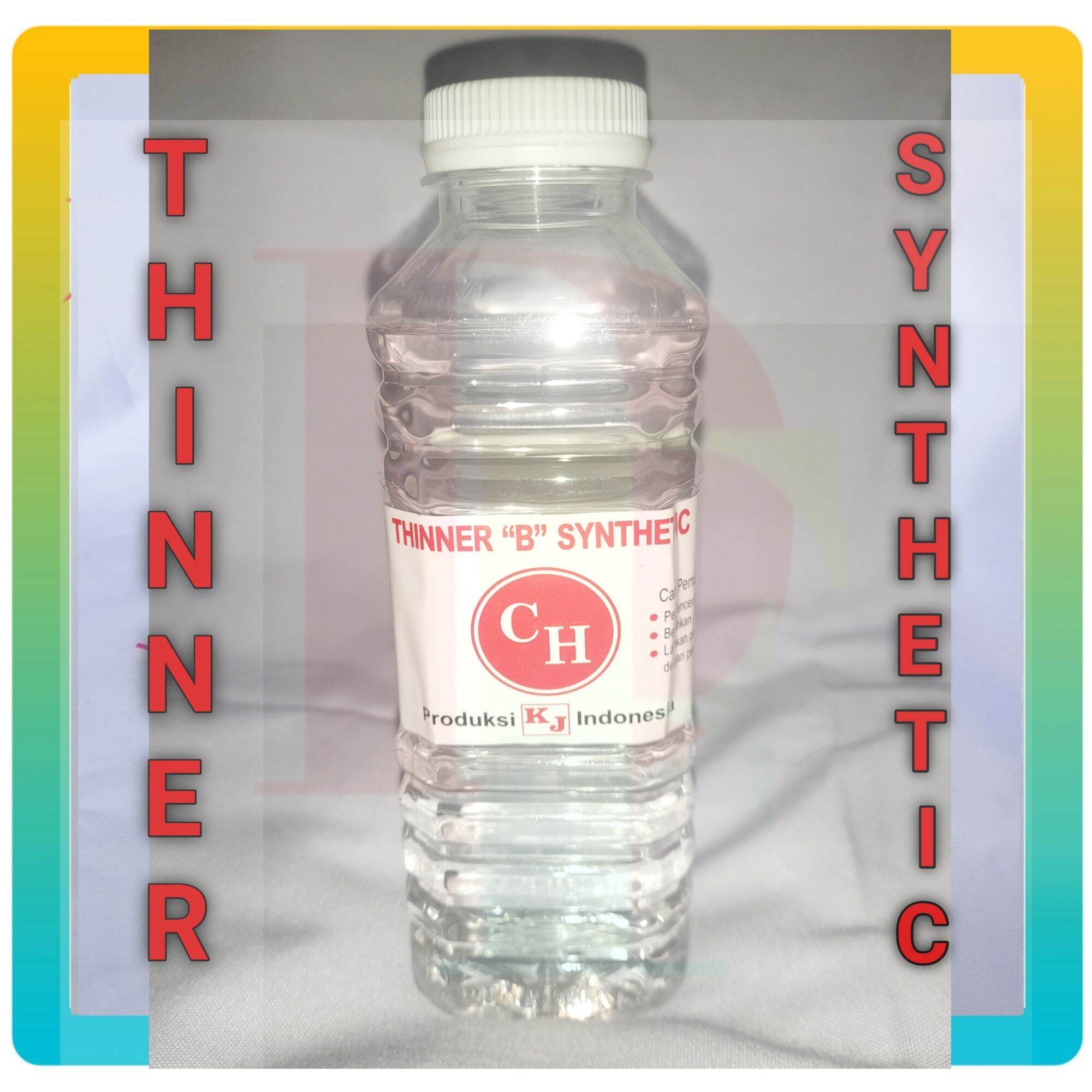 THINNER "B" synthetic pengencer cat besi dan kayu 250ml | Lazada Indonesia