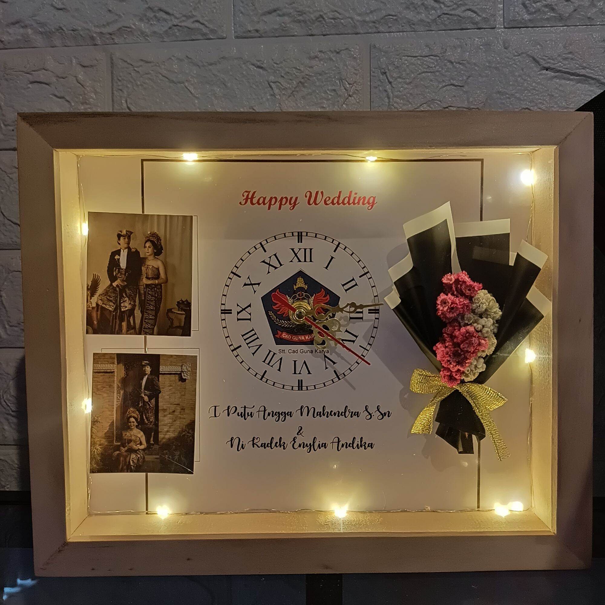 hadiah frame gift box ( kado wedding/ Anniversary/kado ultah/kado ...