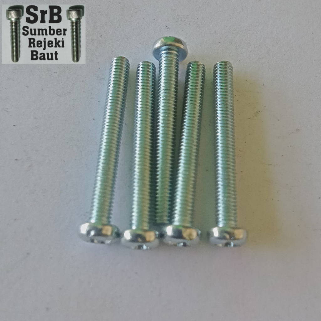 Baut JP M3 x 25 Galvanis 50 pcs | Lazada Indonesia