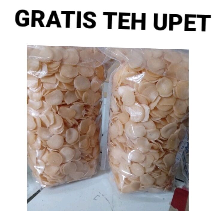 KERUPUK UDANG MINI KANCING 1kg KHAS CIREBON GRATIS terasi | Lazada ...