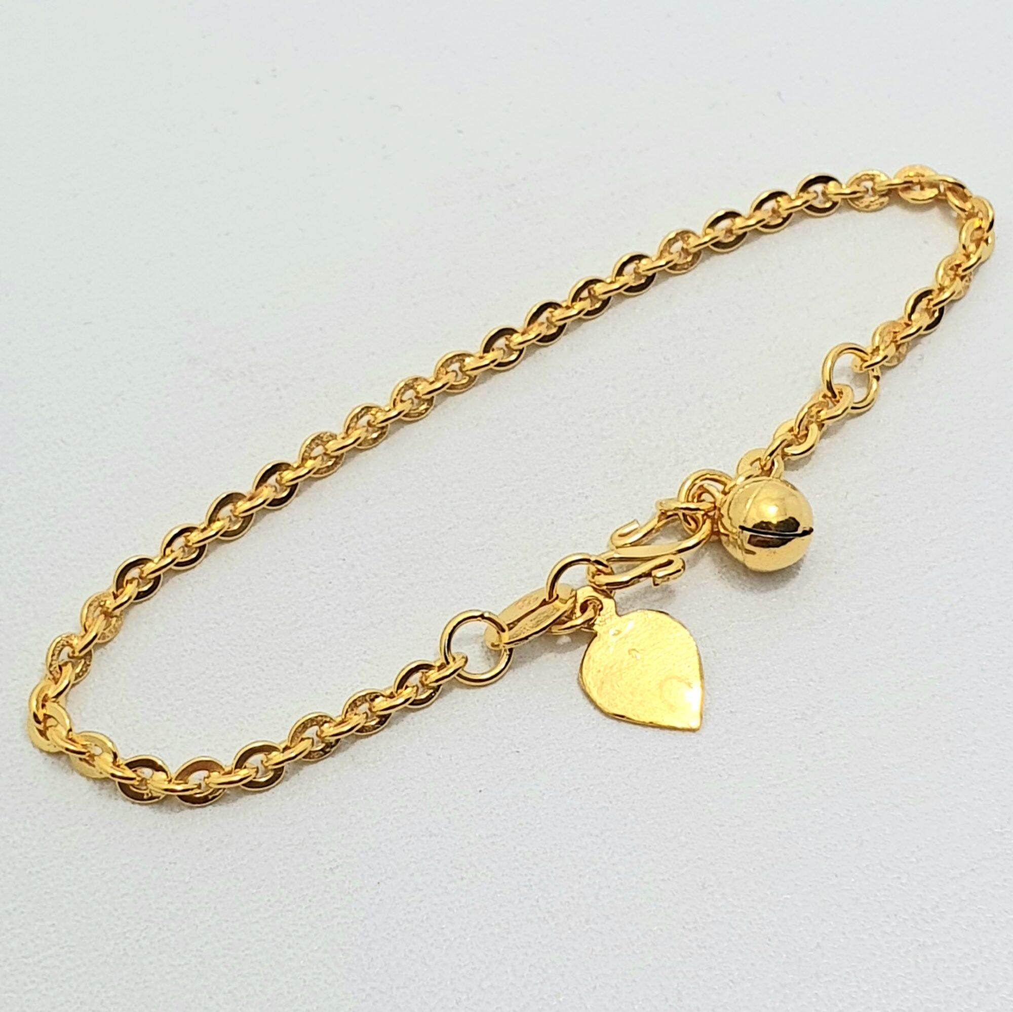 Gelang Anak Emas Muda Model Rante 2 Gram | Lazada Indonesia