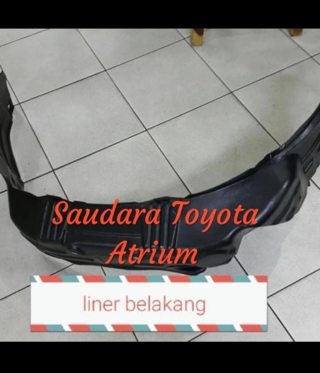 INNER FENDER LINER FENDER SPAKBOR BELAKANG HILUX 2006 2007 2008 2009 ...