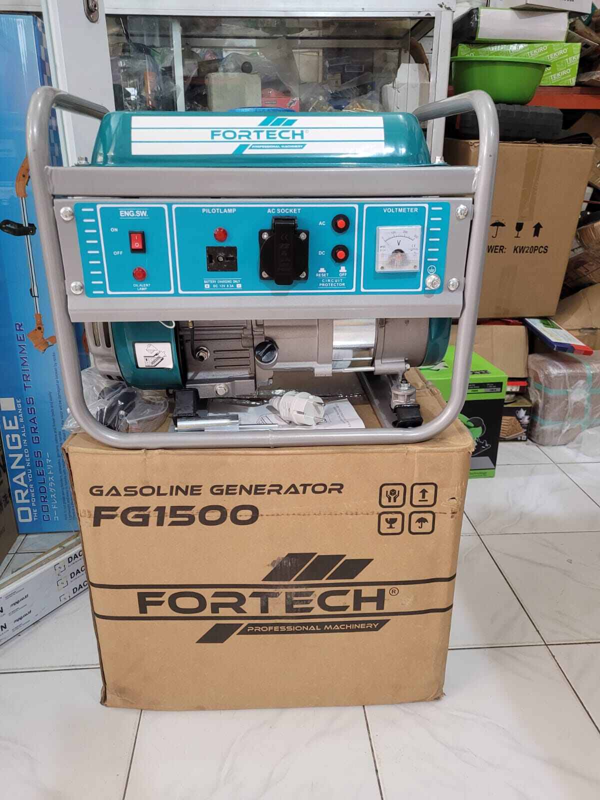 FORTECH FG1500 Genset AVR Generator 4tak 1200watt | Lazada Indonesia