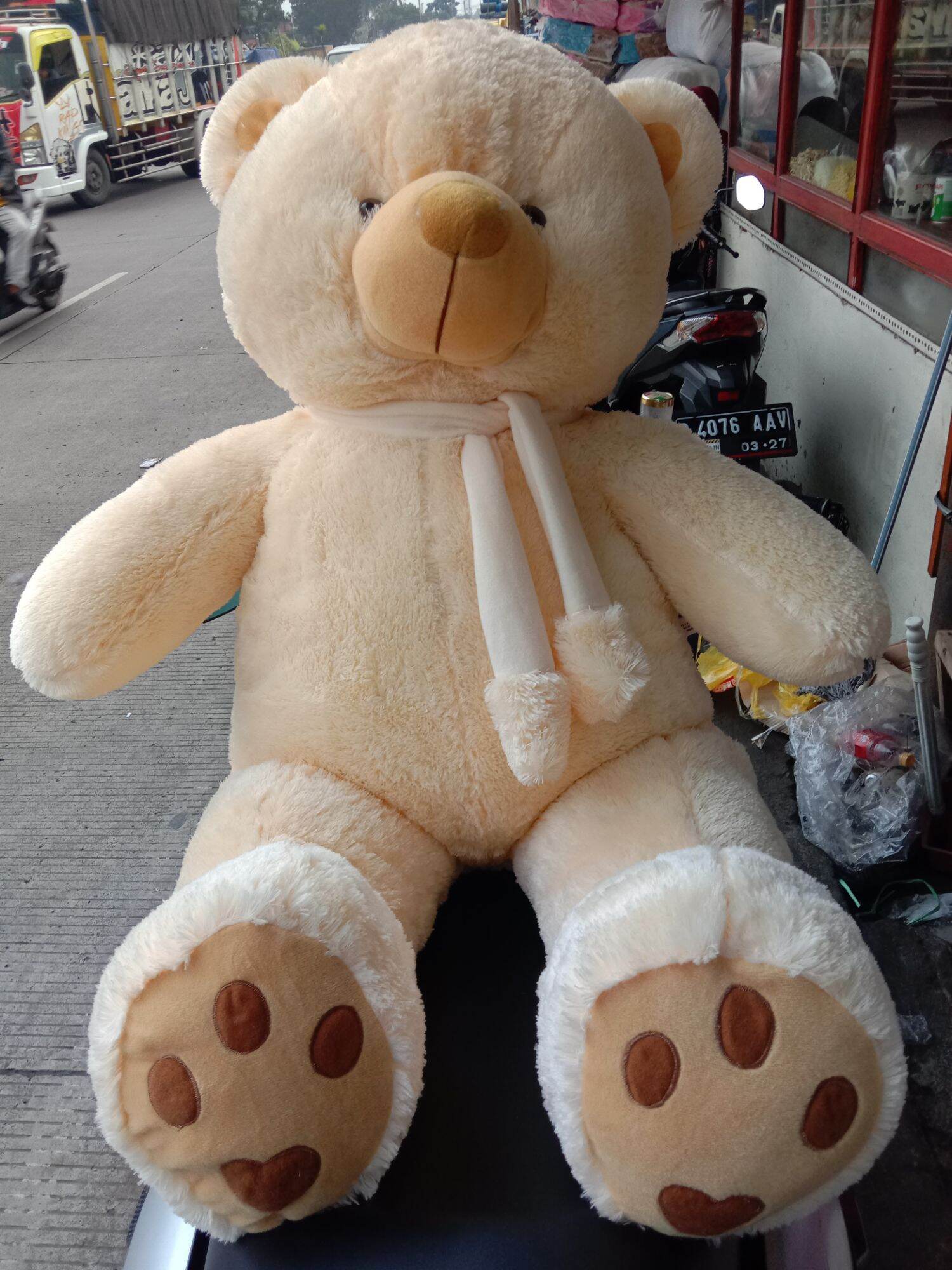 boneka bear pluffi 1.5 meter | Lazada Indonesia