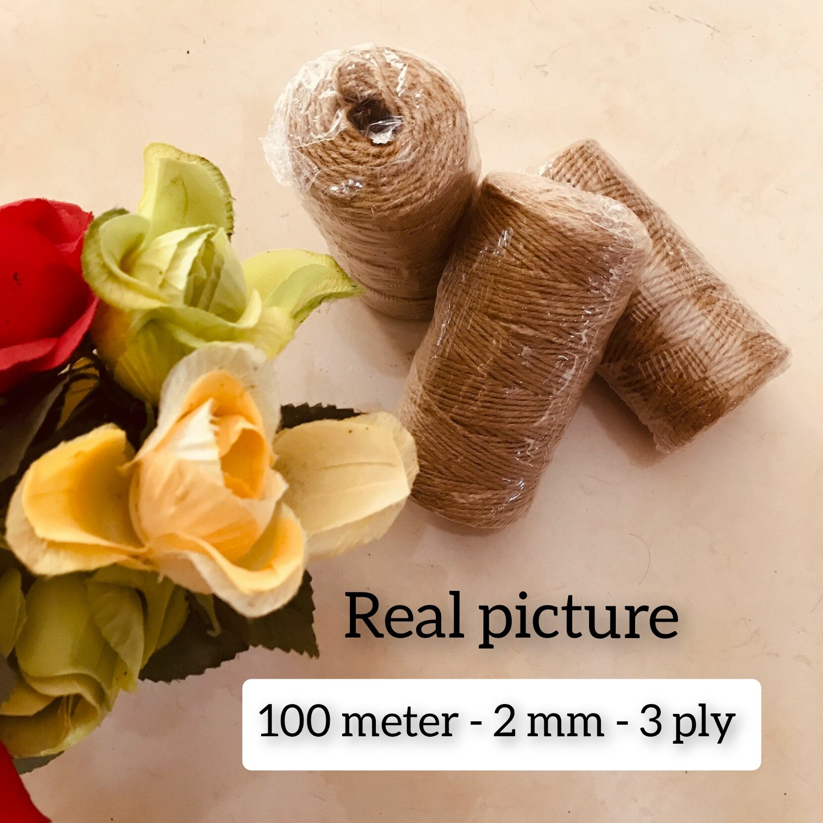 Tali Goni / Tali Rami 100 meter tebal 3 ply | Lazada Indonesia