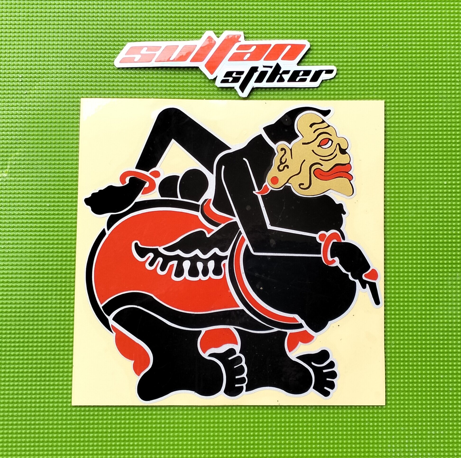 Stiker SEMAR cutting ukuran 12cm sticker Semar motor mobil cutting ...