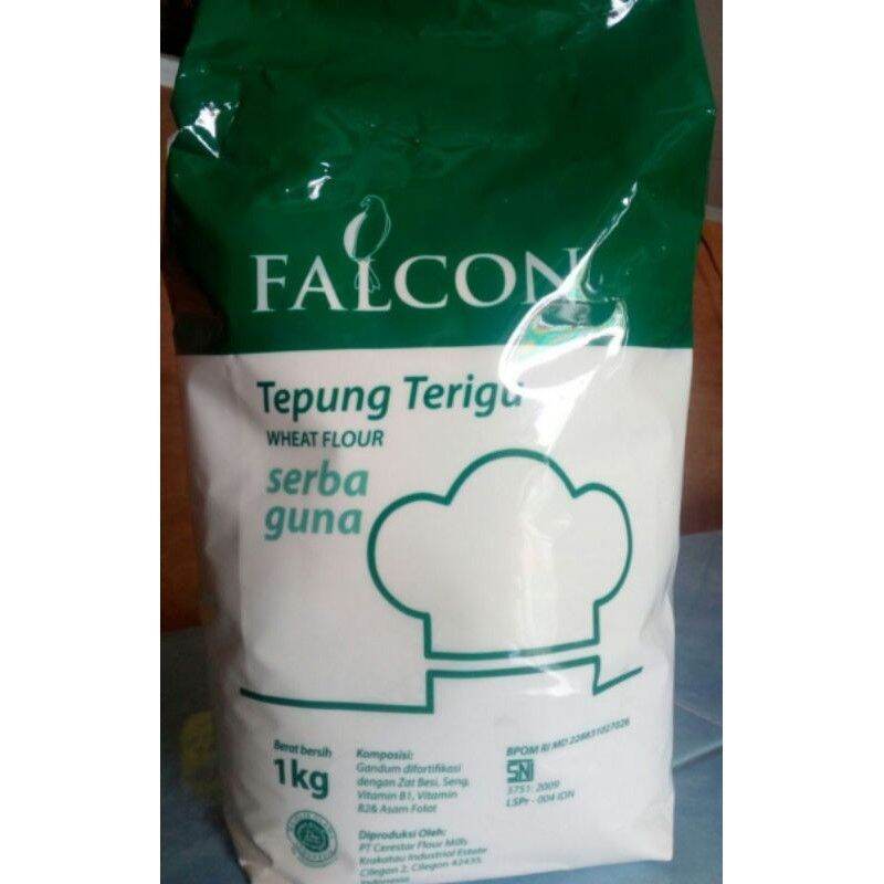 Falcon Tepung Terigu serbaguna 1kg | Lazada Indonesia