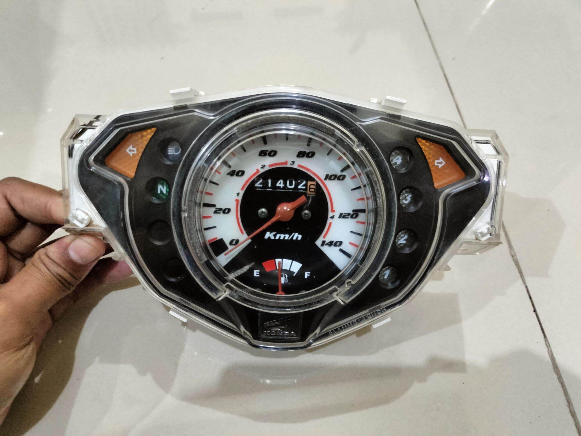 speedometer spidometer kilometer Honda Revo old Revo lama original ...