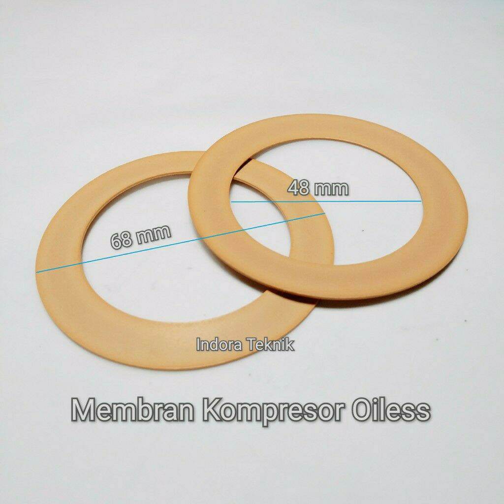 Karet Membran Kompresor Oiless 3/4 - 1 Hp - Air Compressor Spare Part ...